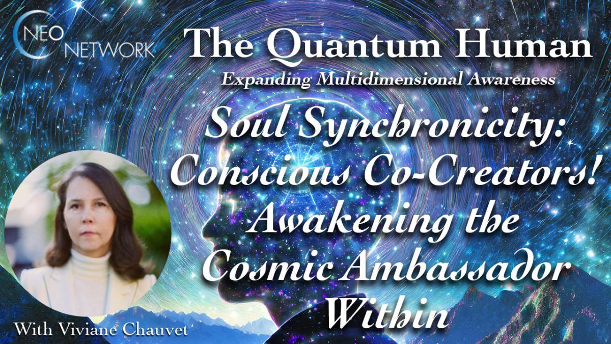 The Quantum Human | Soul Synchronicity: Conscious Co-Creators! with Viviane Chauvet - New Earth ...